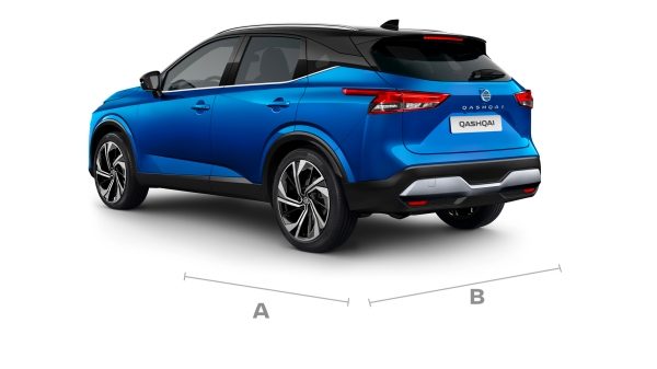 Colors and Dimensions, Boot space - Nissan Qashqai – SUV | Nissan